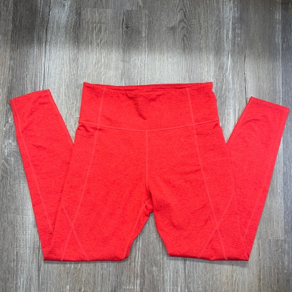 JoyLab | Pants & Jumpsuits | Joy Lab Stretchy Red Leggings | Poshmark